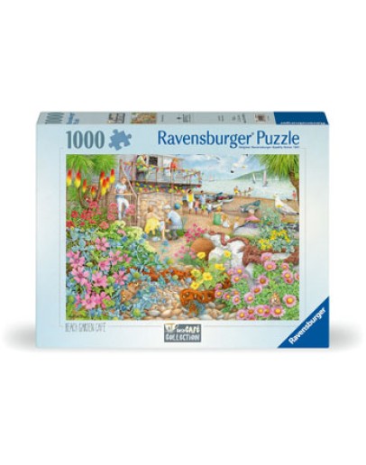 RAVENSBURGER 1000PC JIGSAW PUZZLE - 002826 - Beach Garden Cafe